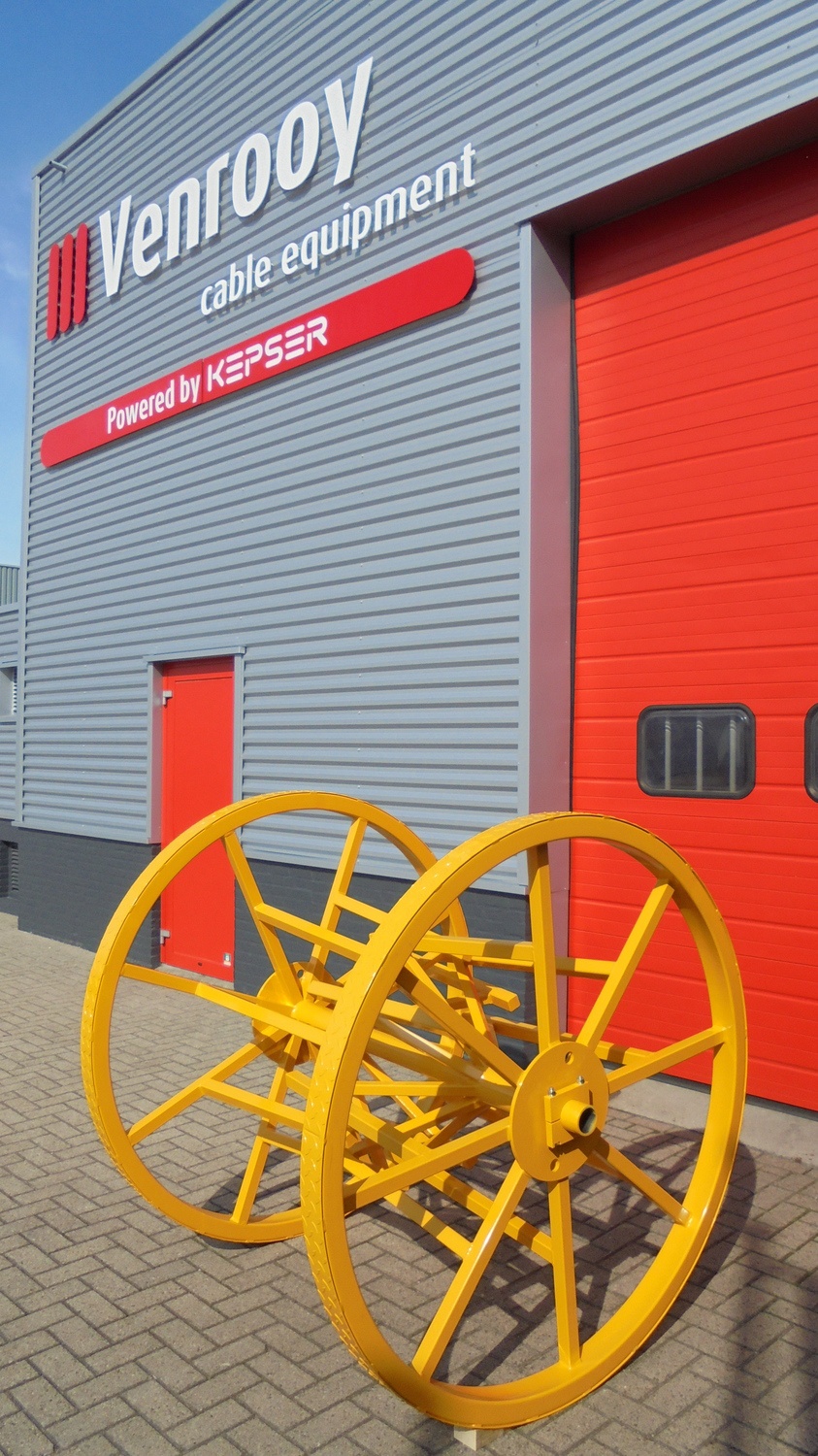 Kabel wikkelmachine | Venrooy Cable Equipment